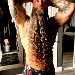 Viking - Top Free Model with Long Hair on OnlyFans